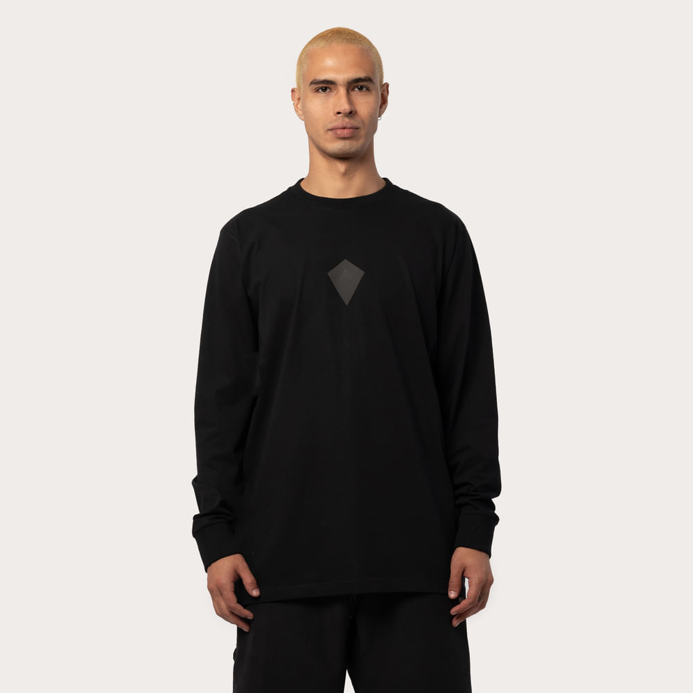 Camiseta Regular Manga Longa More Core Division Pi