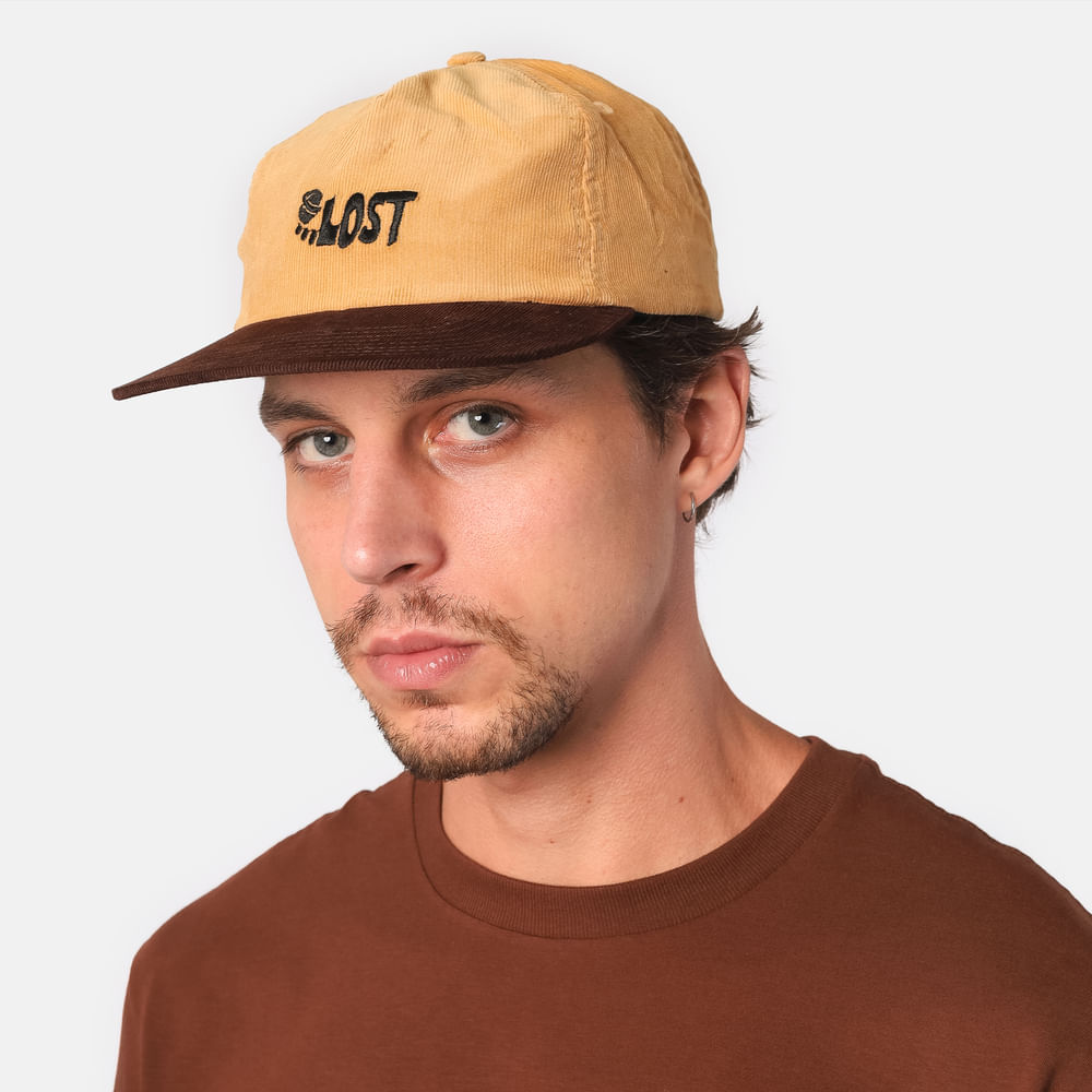 Boné Dad Cap Lost Veludo